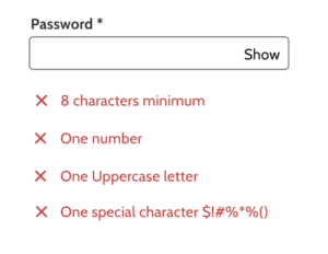 Password Accessibility - With Code Example - Advancedbytez